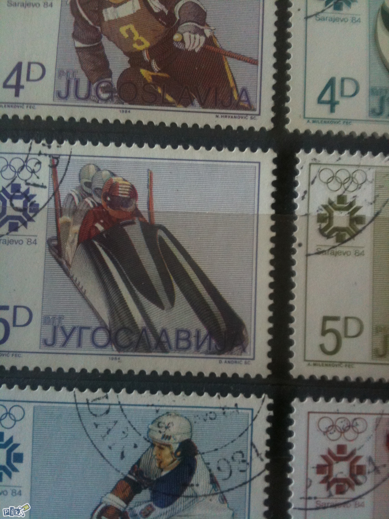 Čiste markice SFRJ-BIH -SARAJEVO OLIMPIJADA 84-prvi dan - Markice - OLX.ba