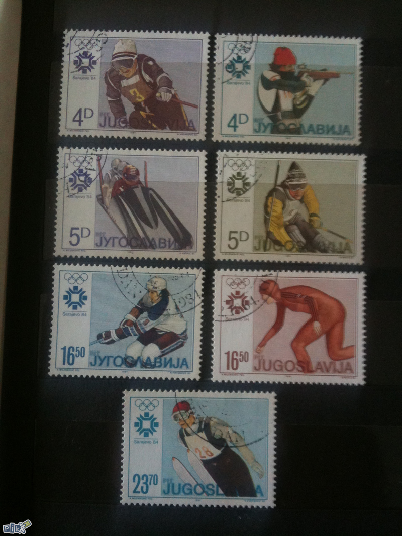 Čiste markice SFRJ-BIH -SARAJEVO OLIMPIJADA 84-prvi dan - Markice - OLX.ba