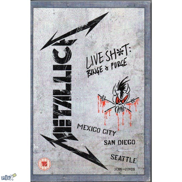 METALLICA - LIVE SHIT - BINGE AND PURGE - Muzika i spotovi - OLX.ba