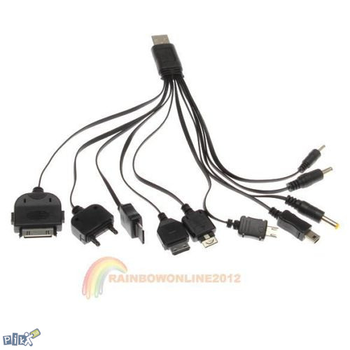 Univerzalni adapter punjač za mobitel 10 u 1 - Punjači - OLX.ba