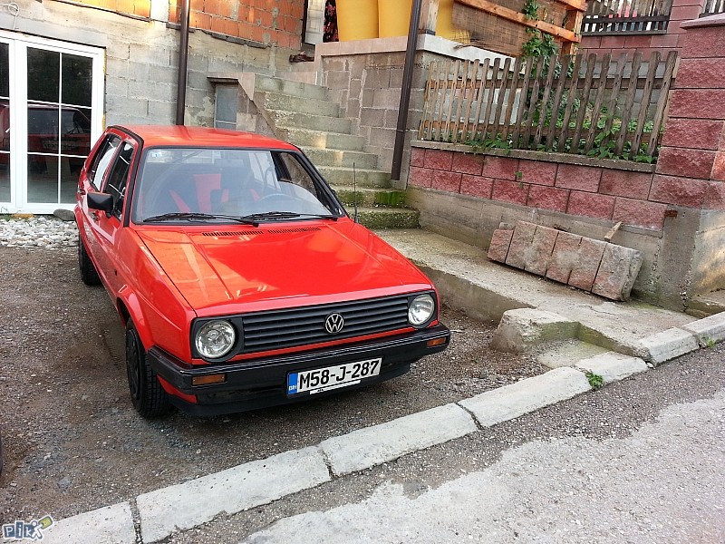 VW GOLF 2 1.6D 86 god. - Automobili - OLX.ba